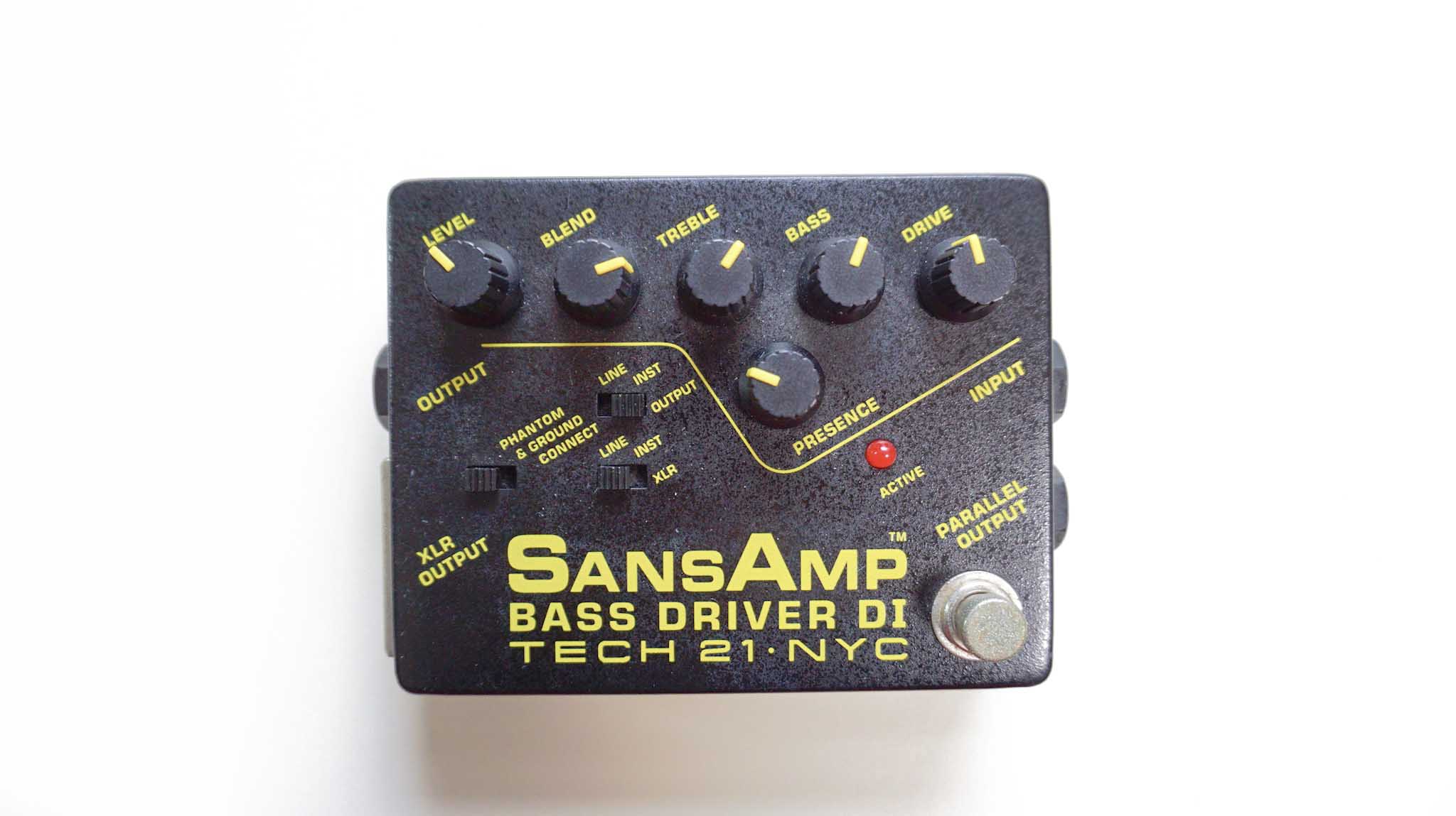 SANSAMP BASSDRIVER DI TECH21 (テック21) ベース用プリアンプは繋ぐだけで良い音になる魔法の小さな箱だ | 低音生活